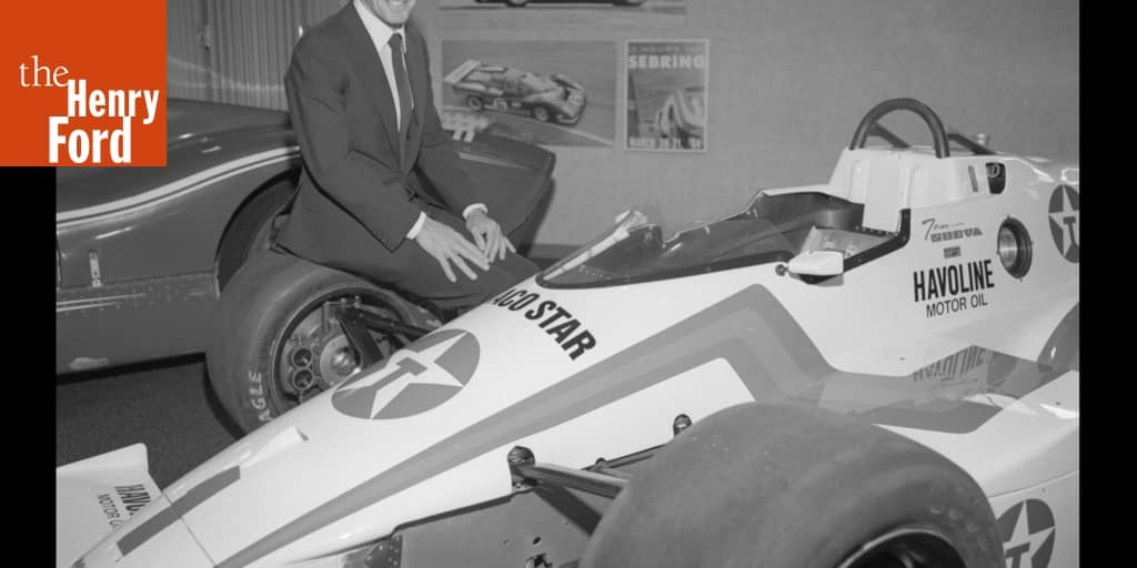 Jackie Stewart with the 1984 March 84C-Cosworth Racer during a Grand ...