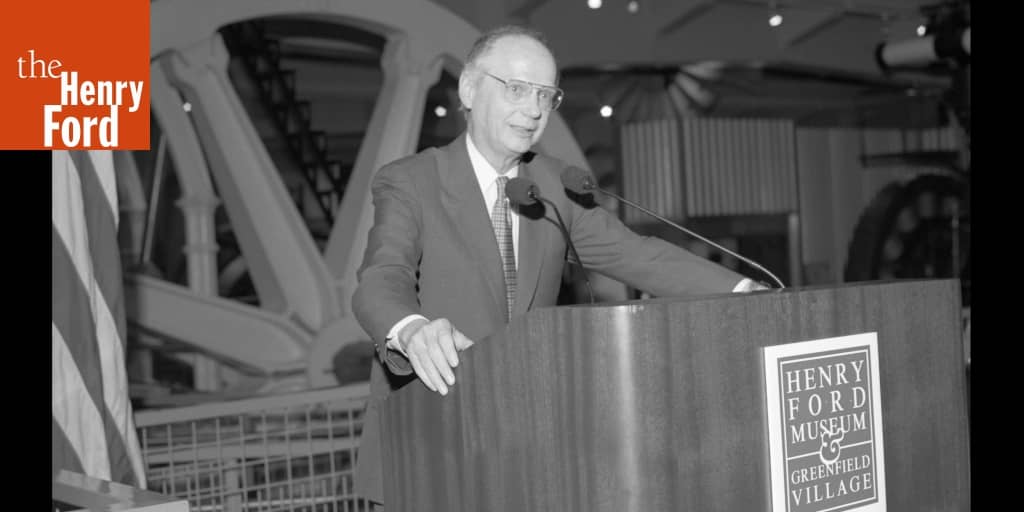 Richard Riley Speaking at Henry Ford Museum, October 2, 1996 - The ...