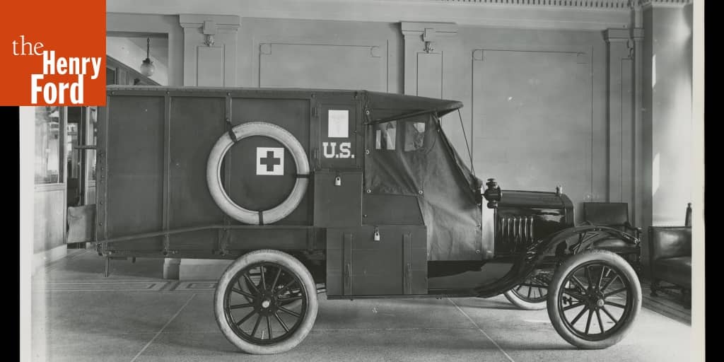 Ford Model T Ambulance Manufactured during World War I, 1917 - The ...