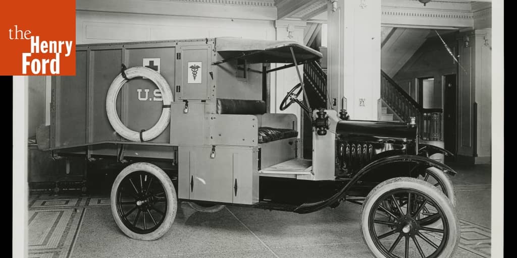 Ford Model T Ambulance Manufactured during World War I, 1917 - The ...