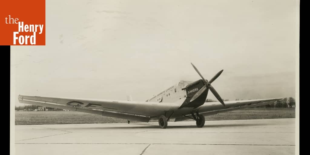 Junkers Corporation Airplane, "Canadian Airways Limited," December 8 ...