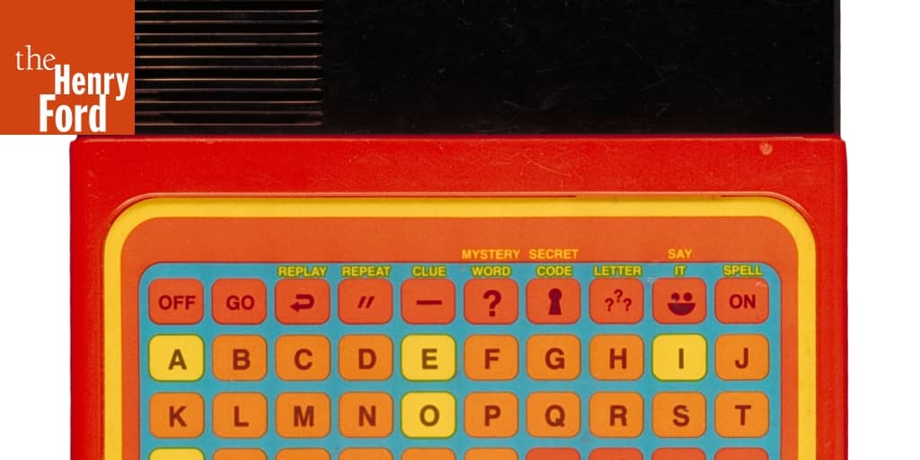 Texas Instruments Speak & Spell, 1978-1985 - The Henry Ford