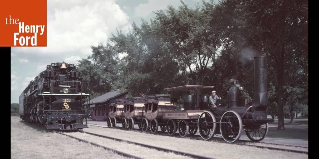 "Allegheny" and "DeWitt Clinton" Locomotives in Greenfield Village ...