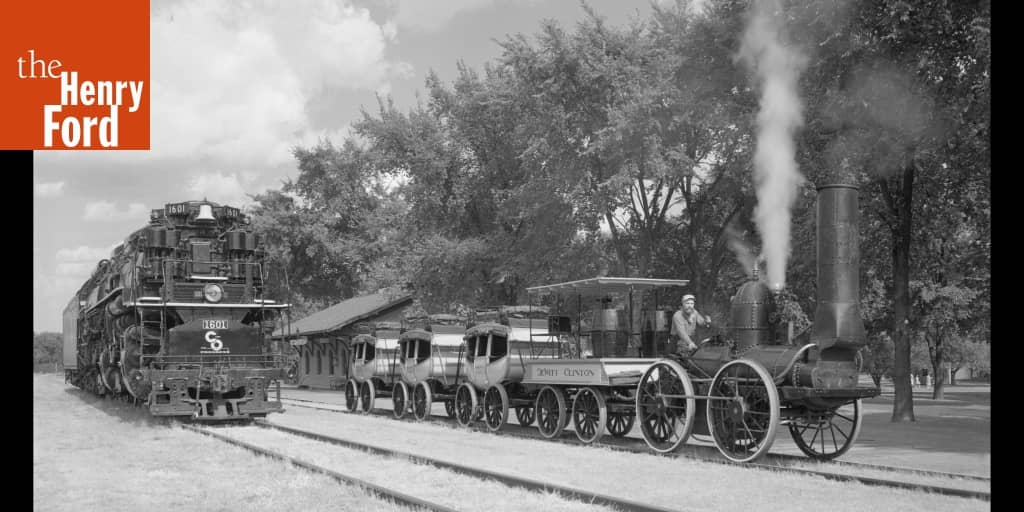 "Allegheny" and "DeWitt Clinton" Locomotives in Greenfield Village ...