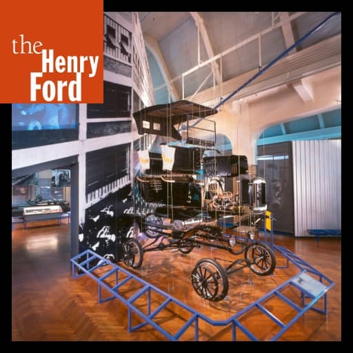Exploded Ford Model T in Henry Ford Museum, 1993 - The Henry Ford