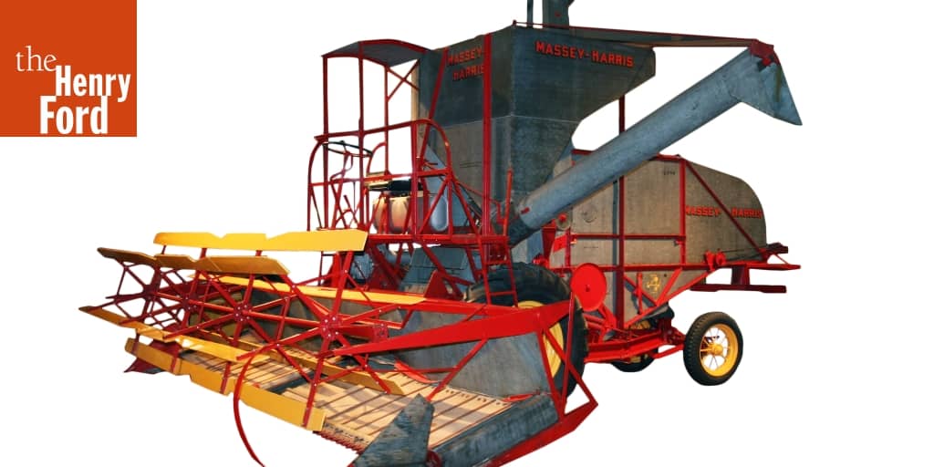 Massey-Harris Model 20 Self-Propelled Combine, 1938 - The Henry Ford