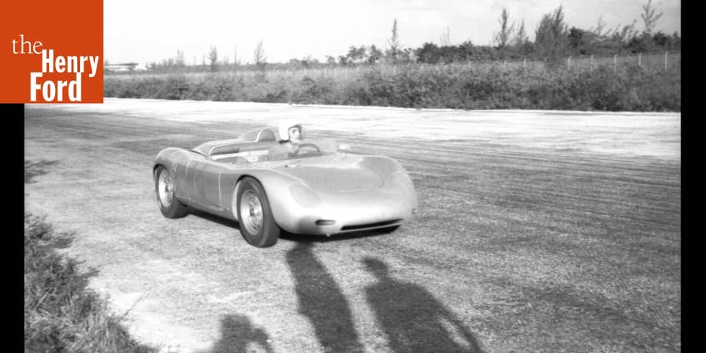 Bob Holbert Driving Porsche 718 RS 60 #044 during Bahamas Speed Weeks ...