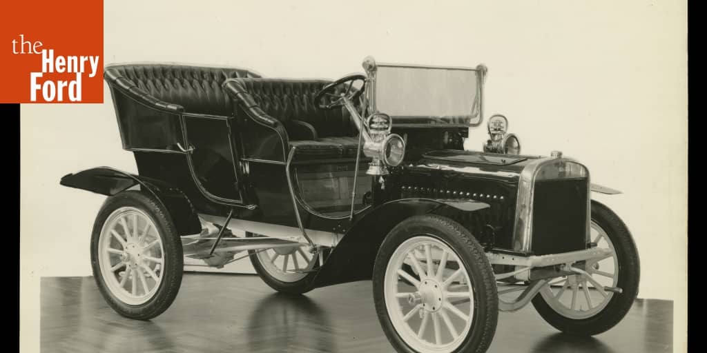 1905 Ford Model B Tonneau Automobile, Photographed in 1934 - The Henry Ford