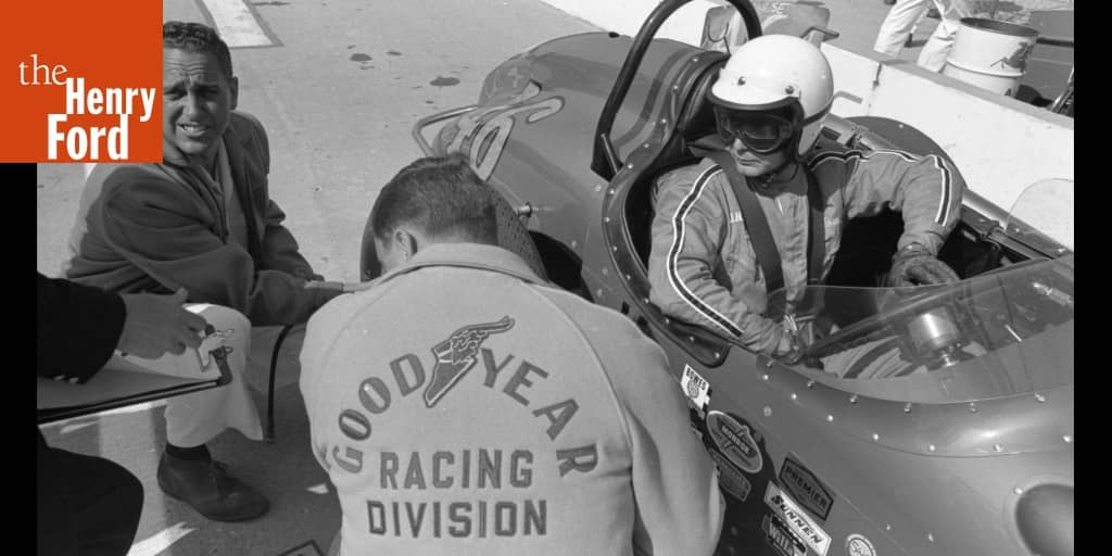 Ebb Rose in "Racing Associates Special" Race Car at Indianapolis 500 ...