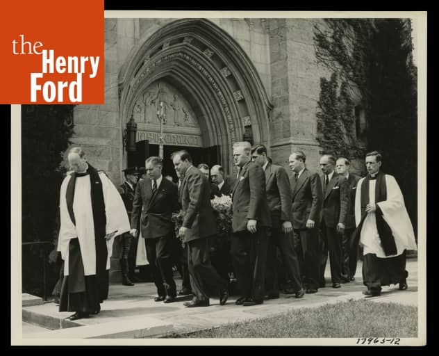 Funeral of Edsel Ford, Grosse Pointe, Michigan, May 28, 1943 - The ...