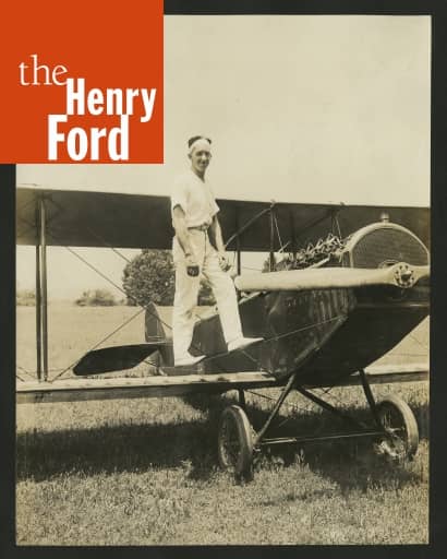 Aerial Stunt Performer "Jersey" Ringel, circa 1921 - The Henry Ford