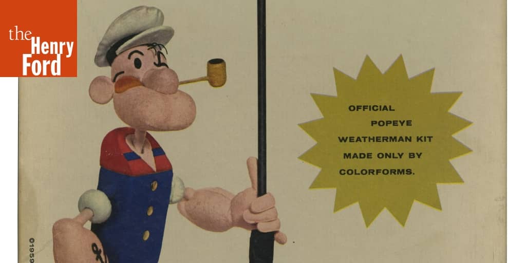 Colorforms Set, Popeye the Weatherman, 1959 - The Henry Ford