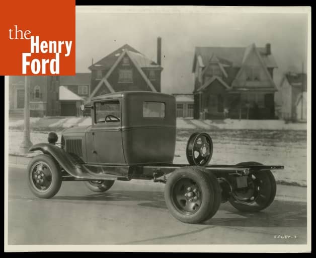 Ford Model AA Truck Chassis with Closed Cab, December 1930 - The Henry Ford