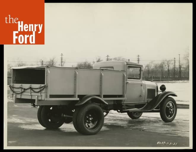 Ford Model AA Ice Truck, January 1931 - The Henry Ford