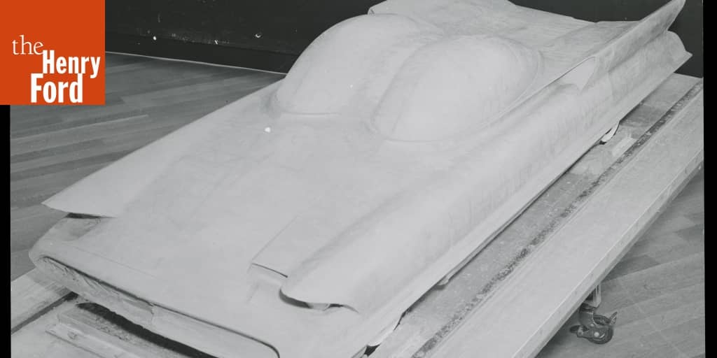 Clay Model of 1955 Lincoln Futura Concept Car - The Henry Ford