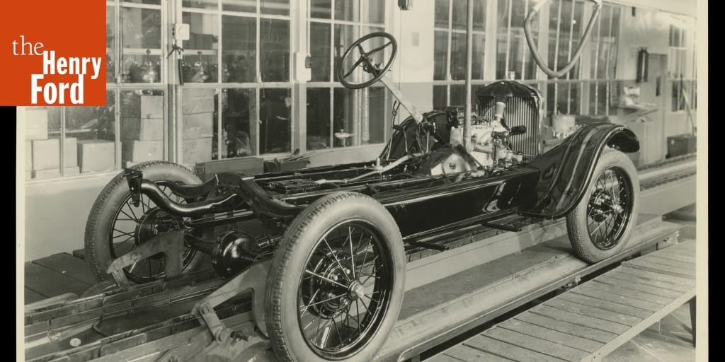 Fifteen-Millionth Ford Car on the Assembly Line on the Last Day of ...
