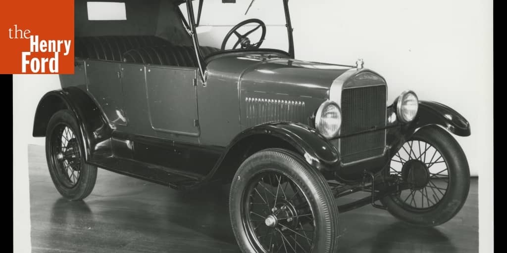 1927 Ford Model T Touring Car, The Fifteen-Millionth Ford, Photographed ...