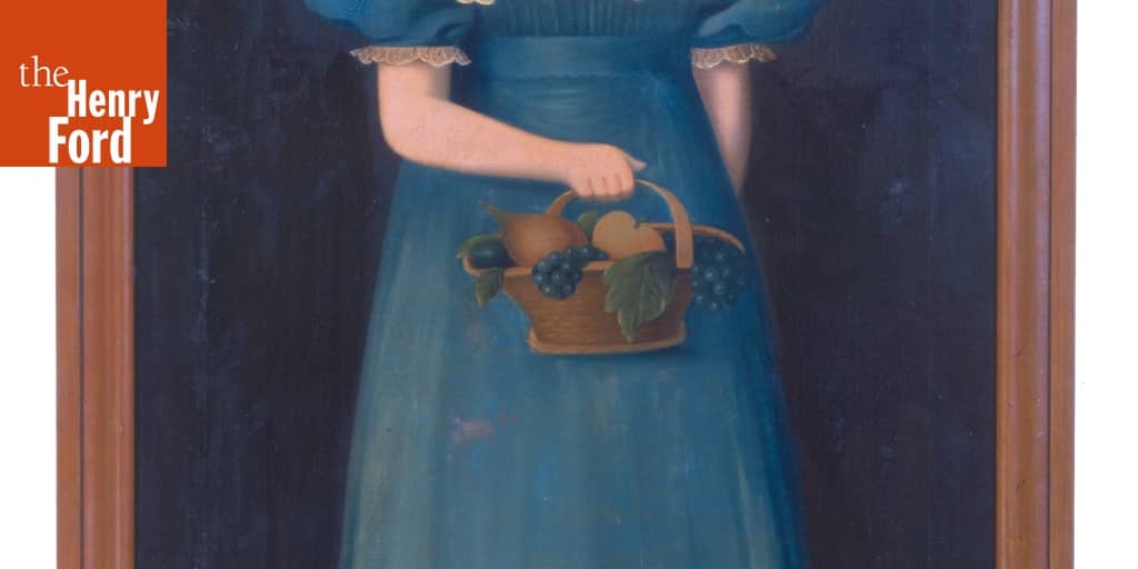 Oil Painting, "Sarah ... at the Age of Four," 1830-1840 - The Henry Ford