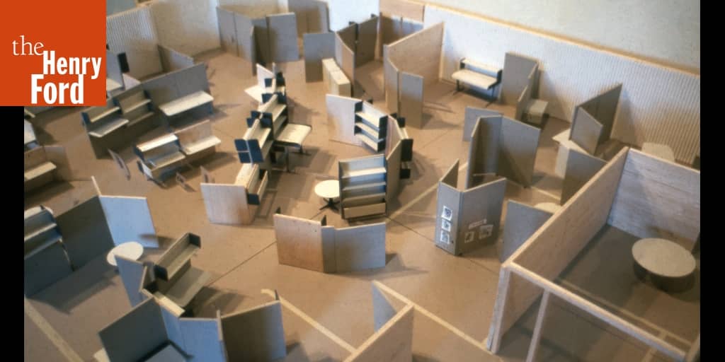 Design Model of Herman Miller Action Office, circa 1966 - The Henry Ford