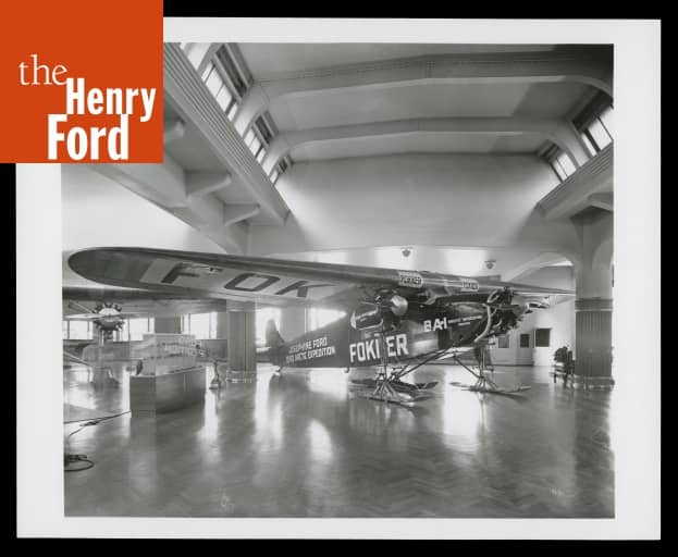 The "Josephine Ford" 1925 Fokker Tri-Motor Airplane in Henry Ford ...