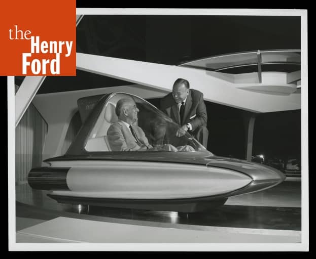 Ford Motor Company Vice Presidents Andrew Kucher and George Walker with ...