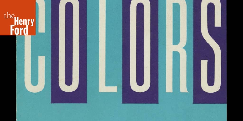 1959 Chevrolet Colors - The Henry Ford