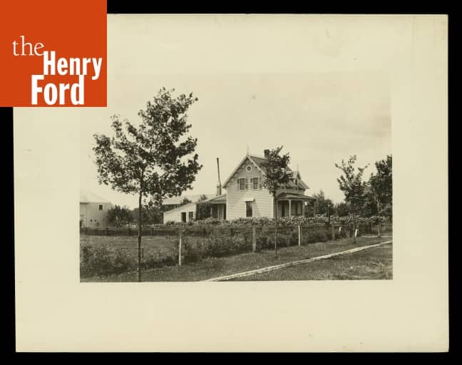 Louis Ives Home on Military and Morley Streets, Dearborn, Michigan ...