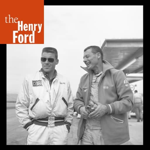 Dave MacDonald and Bob Holbert at Daytona International Speedway ...