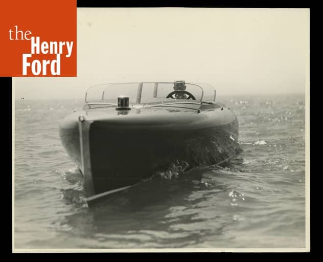 Edsel Ford's Speedboat "Typhoon," June 1934 - The Henry Ford