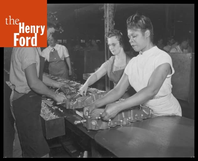 Assembly Line at the Ford Motor Company Rouge Plant, 1947 - The Henry Ford