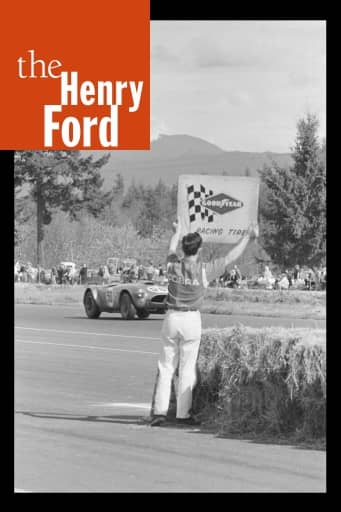 Ken Miles Driving Shelby Cobra in the USRRC Kent GT Race, May 10, 1964 ...