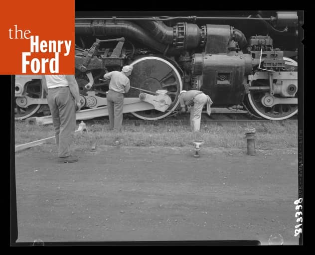 First Attempt to Move the "Allegheny" Locomotive into Henry Ford Museum ...