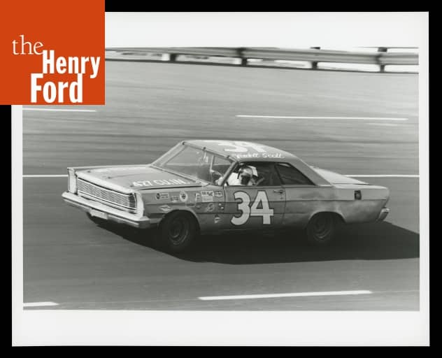 1965 Ford Galaxie Driven by Wendell Scott in the Daytona 500, February ...