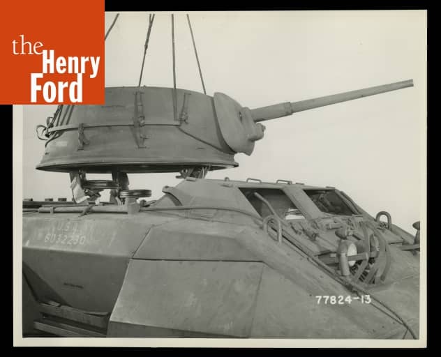Turret and 37 mm Gun for M8 Armored Car, May 1943 - The Henry Ford