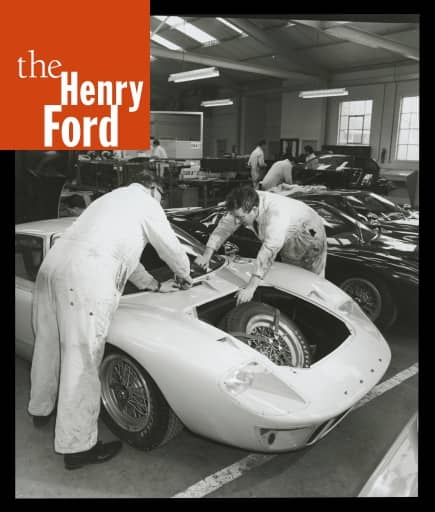 GT40 Production at the Ford Advanced Vehicles Facility in Slough, UK ...