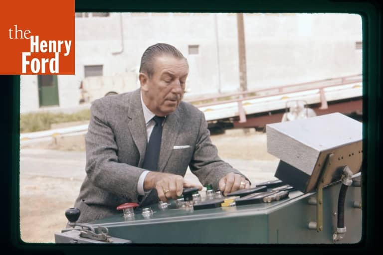 Walt Disney Operating Control Panel during Testing for the Magic Skyway ...