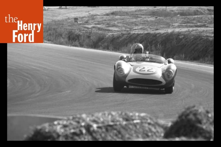 Scarab Mark II Driven by Harry Heuer in the 4th Annual Grand Prix for ...