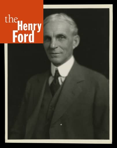 Portrait of Henry Ford, 1920 - The Henry Ford
