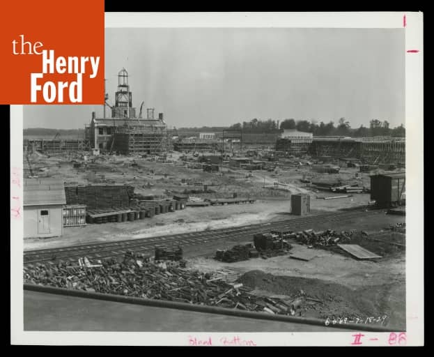 Henry Ford Museum under Construction, July 1929 - The Henry Ford