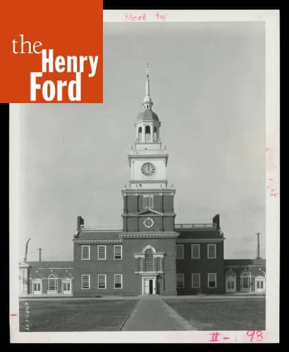 Main Entrance of Henry Ford Museum, November 1929 - The Henry Ford