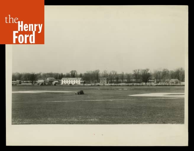 Menlo Park Compound during Construction in Greenfield Village, April ...