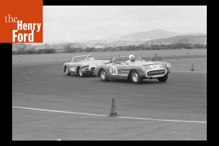 Chevrolet Corvette Driven by Bob Bondurant in the Pacific Coast ...