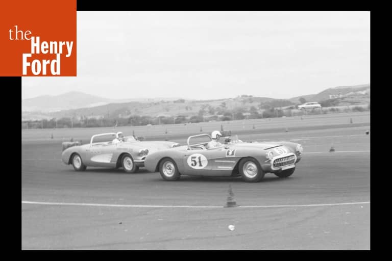Chevrolet Corvette Driven by Bob Bondurant in the Pacific Coast ...