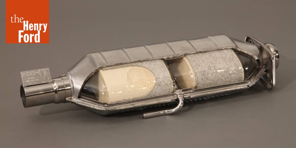 Catalytic Converter Cutaway Model, 1988-1994 - The Henry Ford