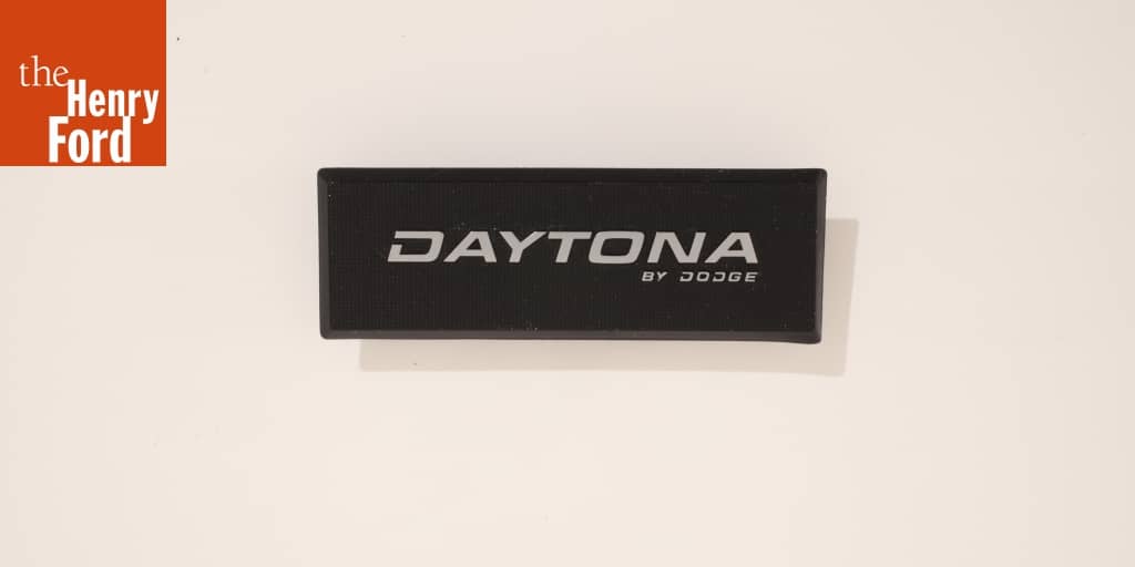 Dodge Daytona Dashboard Emblem, 1984-1989 - The Henry Ford
