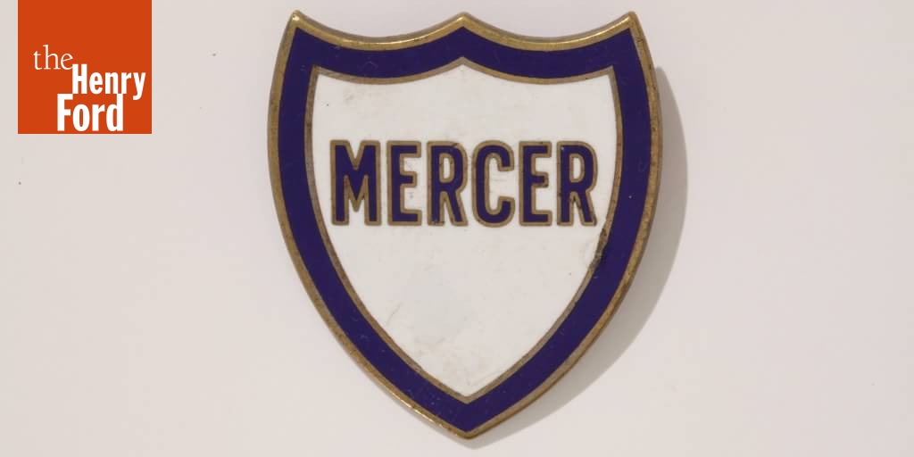 Mercer Radiator Emblem, circa 1920 - The Henry Ford