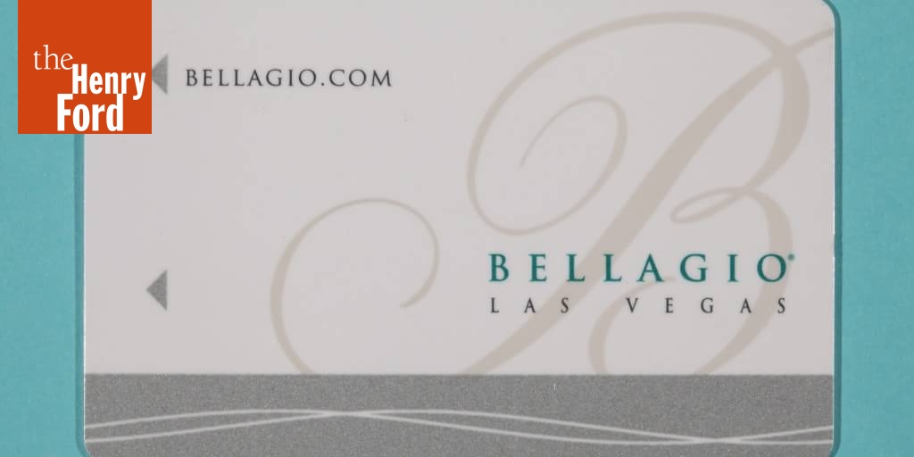 Bellagio Hotel Card Key, 2000-2010 - The Henry Ford
