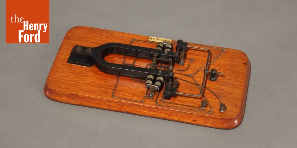 Patent Model of Edison's Magneto-Electric Machine, 1879 - The Henry Ford