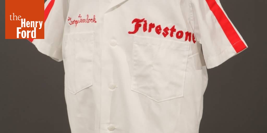 Firestone Race Tire Engineer Shirt, 1970 - The Henry Ford