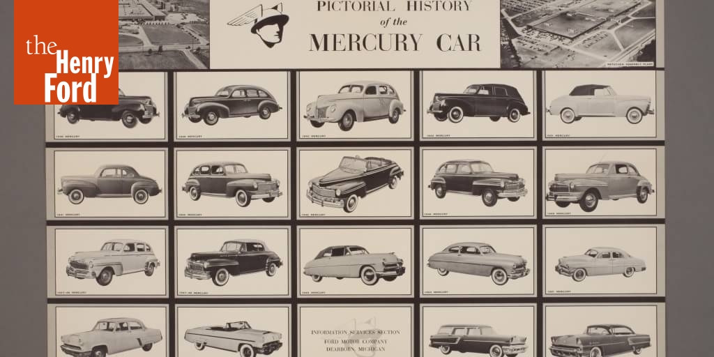 "Pictorial History of the Mercury Car," 1955 - The Henry Ford